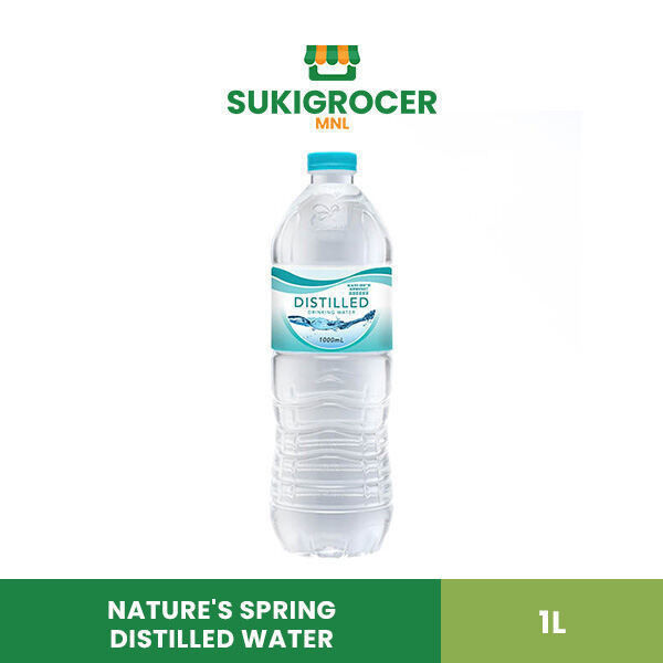 Nature's Spring Distilled Water 1L | Lazada PH