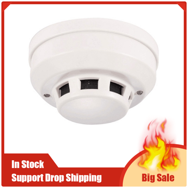 Wired Network Type Ceiling-Mounted Smoke Detector Smoke Detector Smart ...