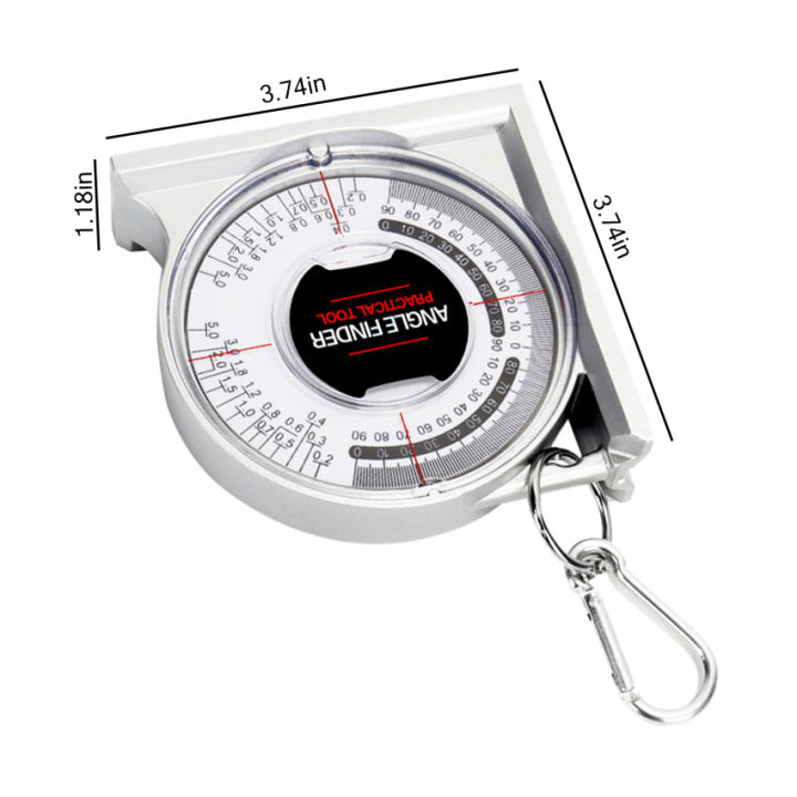 Magnetic Angle Locator Slope Protractor Inclinometer Level Meter ...