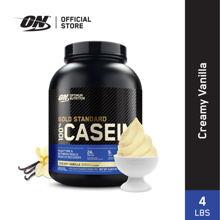 Optimum Nutrition Gold Standard Casein Slow Digesting Protein-(4 lbs ...