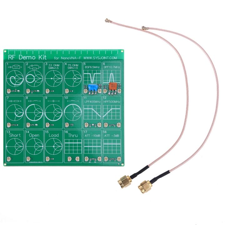 RF Demo Kit Test Board Vector Network Test Filter Attenuator Network ...