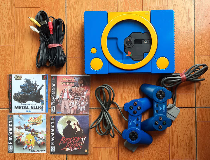 Máy ps1 mod chip và mod vỏ xanh vàng độc đáo | Lazada.vn