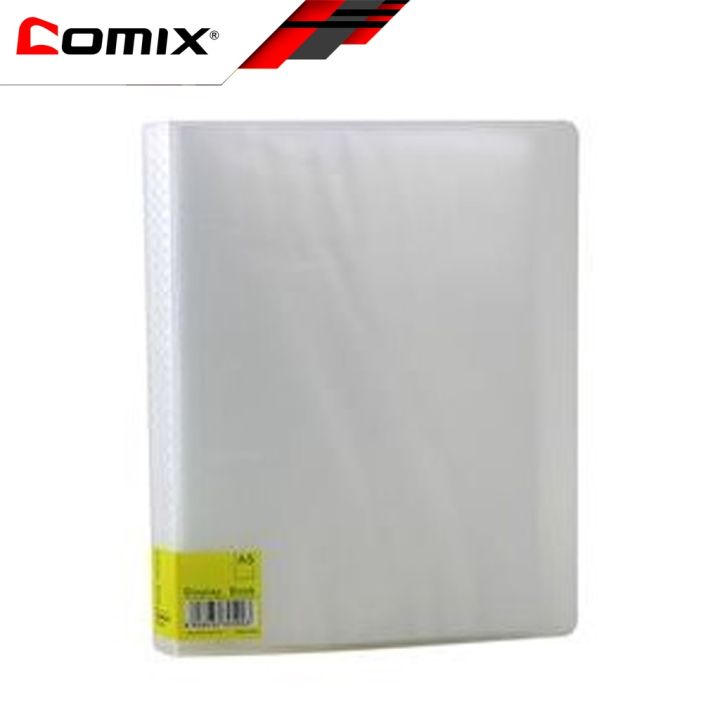 Comix Clearbook with Translucent Cover, A5 size, 20s and 40s | Lazada PH