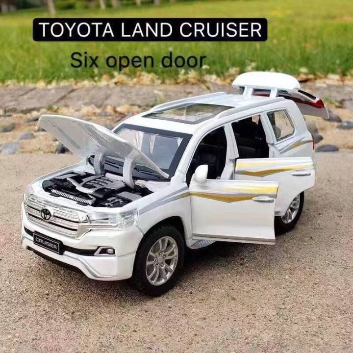 TOYOTA LAND CURISER 1:32 SIX OPEN DOOR ALLOY DIE-CAST CAR MODEL | Lazada PH