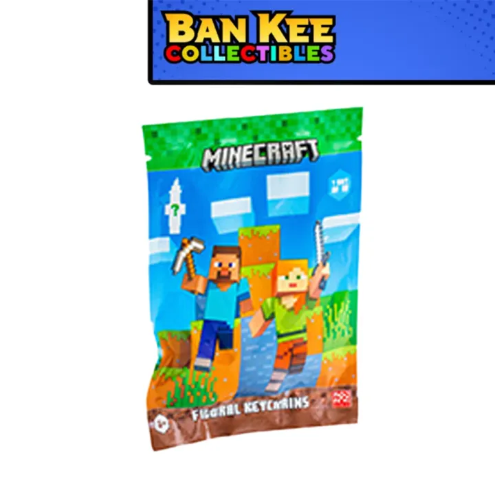 Minecraft Special Edition Figural Keychains 1 pc in foilbag (RANDOM ...