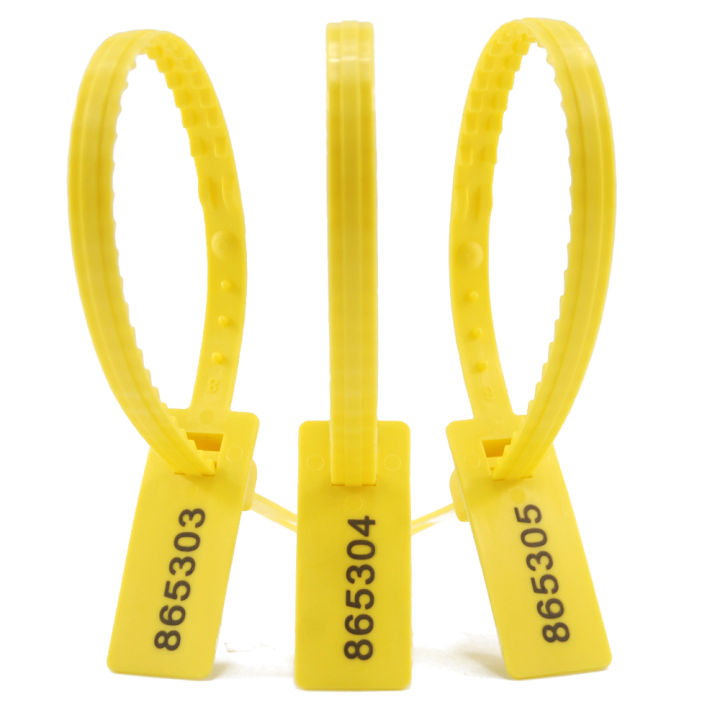 Plastic Security Seal Truck Door Seal Serial Numbered Pull Tite Tags ...