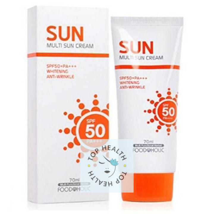Original Foodaholic Multi Sun Cream SPF50+PA+++ 70ml | Lazada PH