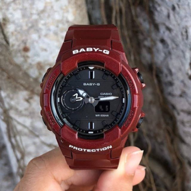 Baby G Standard Analogue Digital Red Series BGA-230S-4A | Lazada
