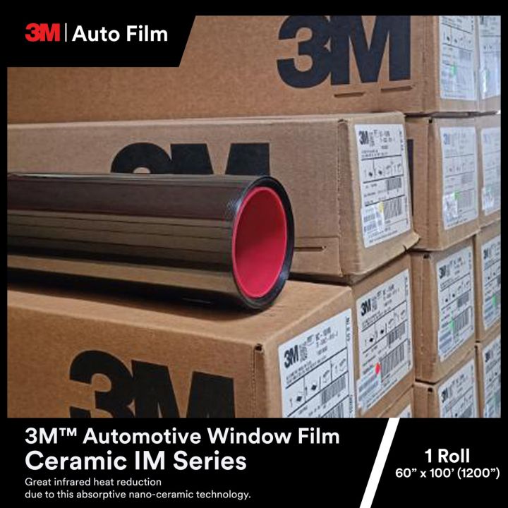 3M Auto AUTOMOTIVE WINDOW FILM CERAMIC IM 1 ROLL 60"X100" (1200") | Lazada PH