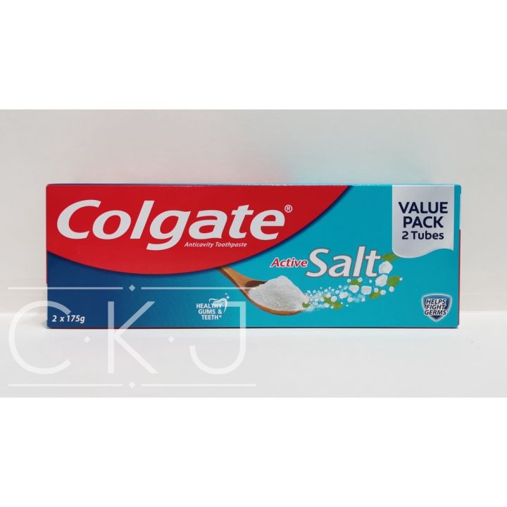 Colgate Active Salt Toothpaste 2 x 175g Twin Pack | Lazada PH