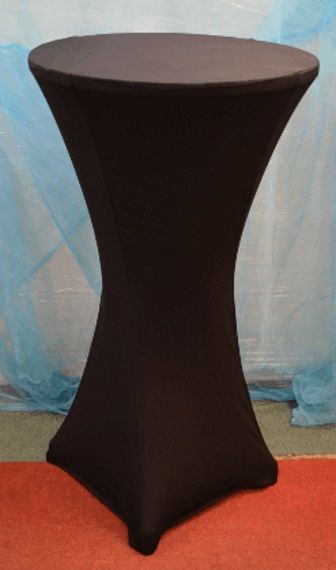 Table Cover - Cocktail Table for table size 60cm diameter x 100cm ...