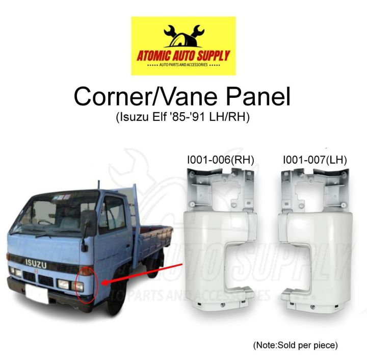 ISUZU ELF '85-'91 MODEL CORNER/VANE PANEL (LH - I001-007 / RH - I001 ...