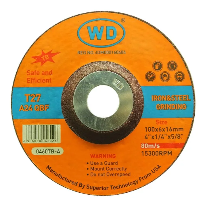 WD Batu Grinding Metal Wheel 4 inch / Batu Poles Gerinda 4 inch ...