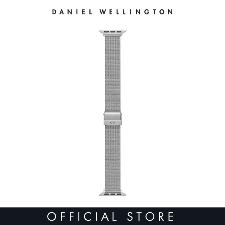 Daniel Wellington Smart Watch Mesh Strap Sterling Silver - DW Strap for ...