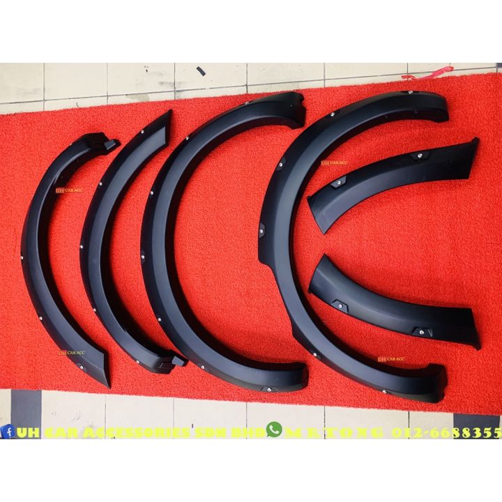 NISSAN NAVARA PRO4X 2021 2022 PP FENDER ARCH FLARE FLARES WITH NUT | Lazada