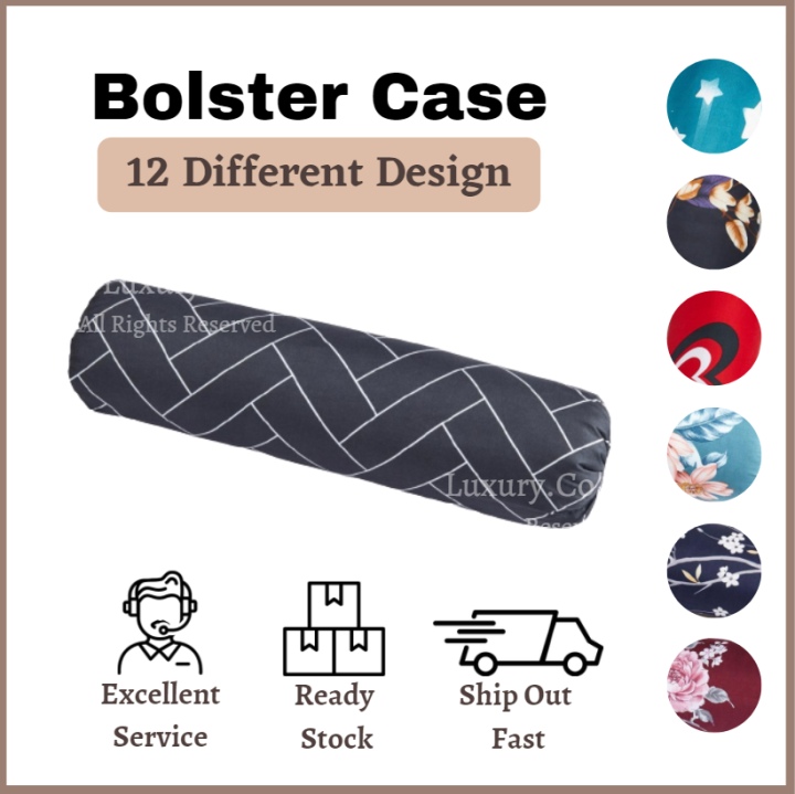 Modern Sarung Bantal Peluk Cotton Tebal Bolster Case Ready Stock | Lazada