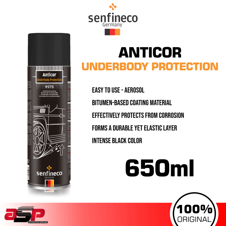 Senfineco Anticor Underbody Protection 650ml - Aerosol Undercoat ...