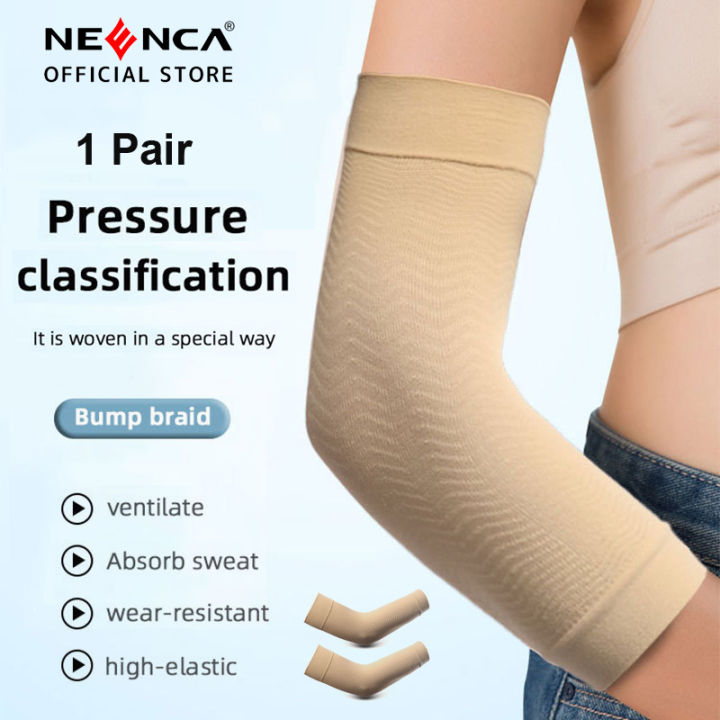 NEENCA 1 Pairs Medical Compression Arm Sleeves for Men Women,Elbow ...