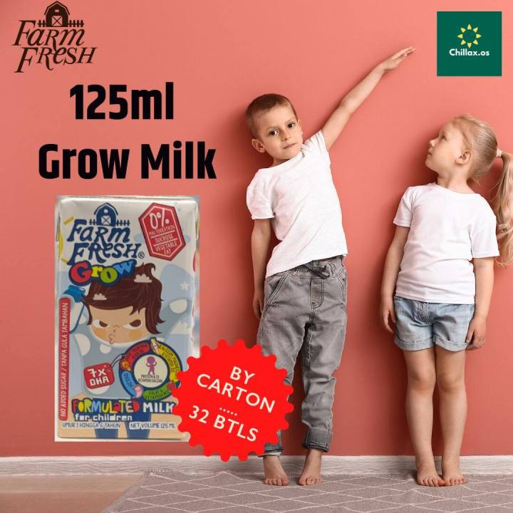 [ BY CTN ] 125ml FARM FRESH UHT MILK CHOCOLATE MIX BERRIES KURMA BANANA ...