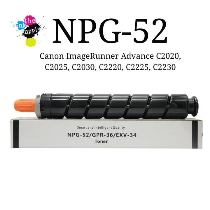 NPG-52 Compatible Canon NPG-52 Copier Toner Cartridge for Canon ...