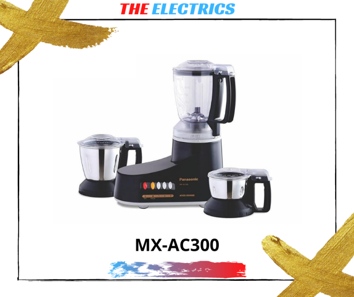 PANASONIC 6-IN-1 MIXER GRINDER MX-AC300 / MX-AC300K | Lazada