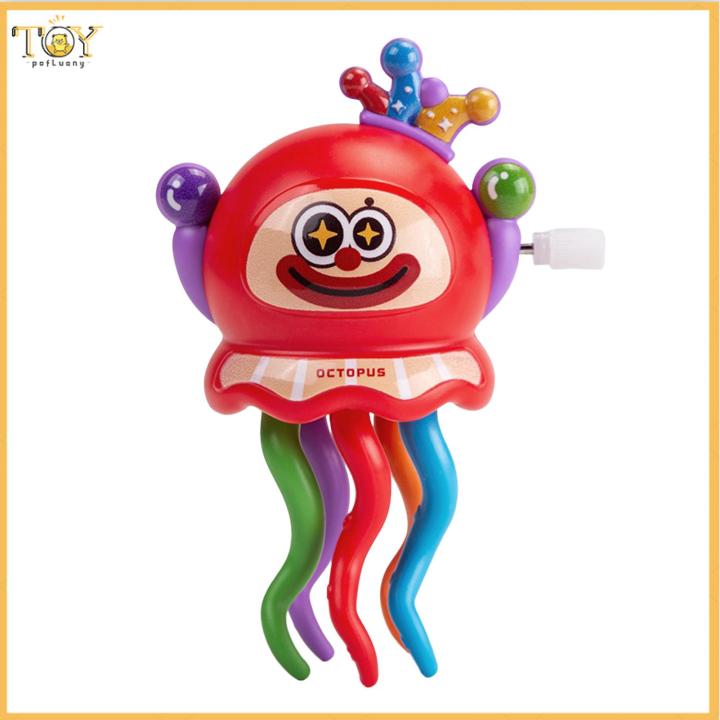 deveodo No Batteries Octopus Toy Wind-up Octopus Toy Interactive ...