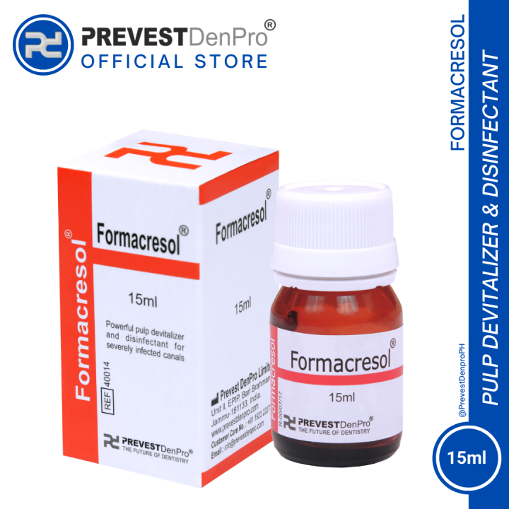 Formacresol (Pulp Devitalizer & Disinfectant) | PREVEST DENPRO Dental ...