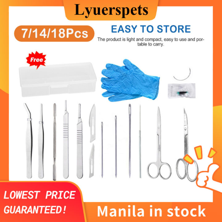 Veterinary dissection suit Surgery kit Package Tool Set for Student ...