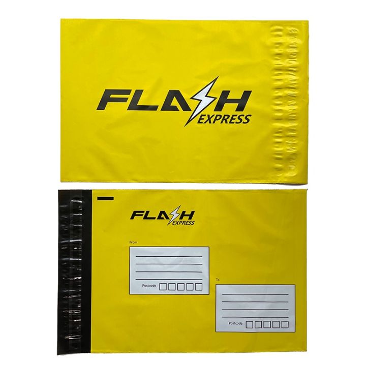 cod Flash Express 100pcs Courier Bags A4/ A3 Pocket Flyers Plastic ...