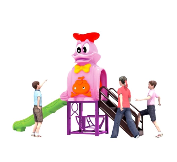 เครื่องเล่นสนาม ชุดมิสเตอร์ดั๊ก& สไลค์ เครื่องเล่นสนามกลางแจ้ง KOD-643D ...