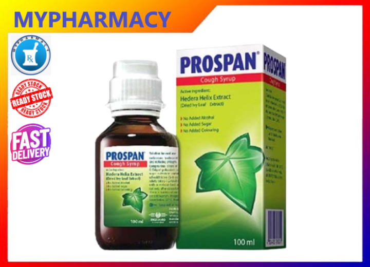 PROSPAN Ivy Leaf Cough Syrup/Sirup Batuk 100ml/200ml | Lazada