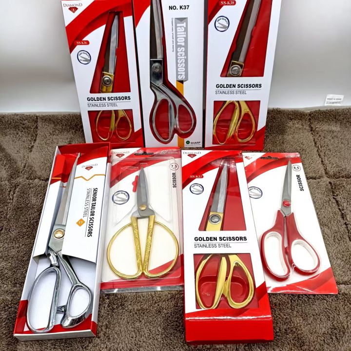 Big scissor High Quality stainless scissors / clothes and paper ...