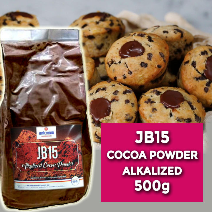 "JB15" Pure Alkalized Cocoa Powder 500g | Lazada PH