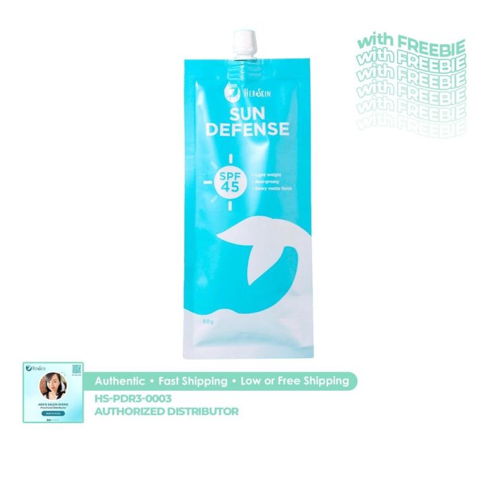 AOS Her Skin Sun Defense spf45 (50g) | Reflects UVA & UVB Rays, Broad ...