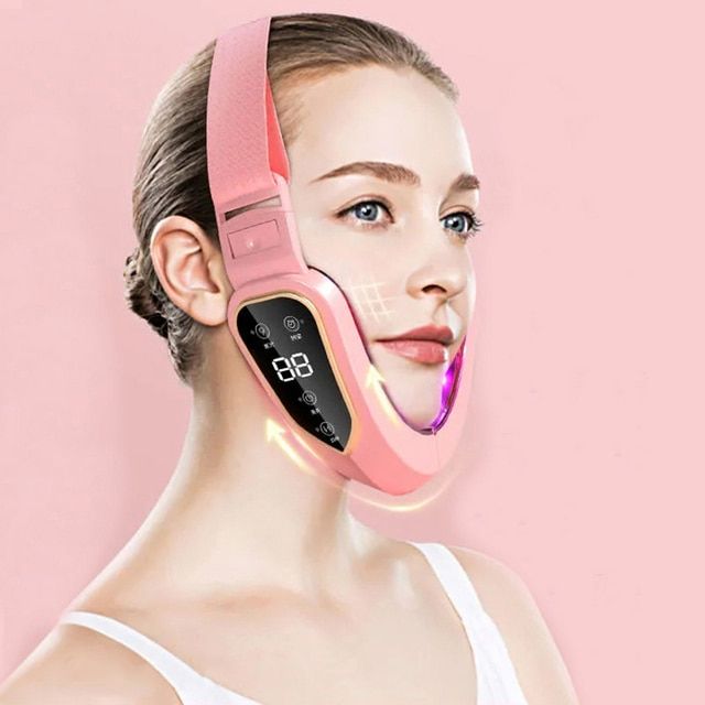 I8AU V-Face Double Chin Eliminator Double Chin Reducer Machine Electric ...