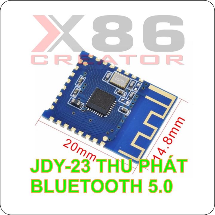 JDY-23 MODULE UART THU PHÁT BLUETOOTH 5.0 CC2541 BLE - X86 | Lazada.vn