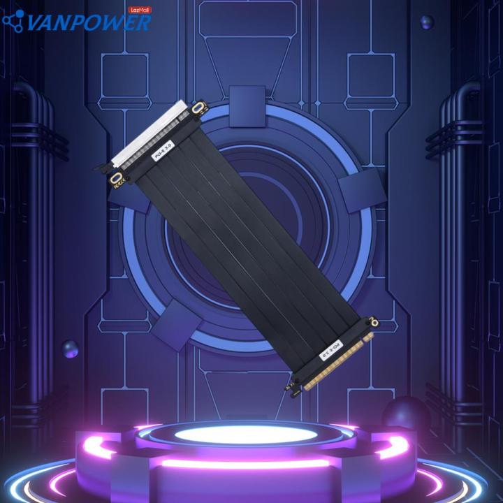 Durable PCIe 3.0 Riser Cable 180 Degree High Speed Flexible Extender ...