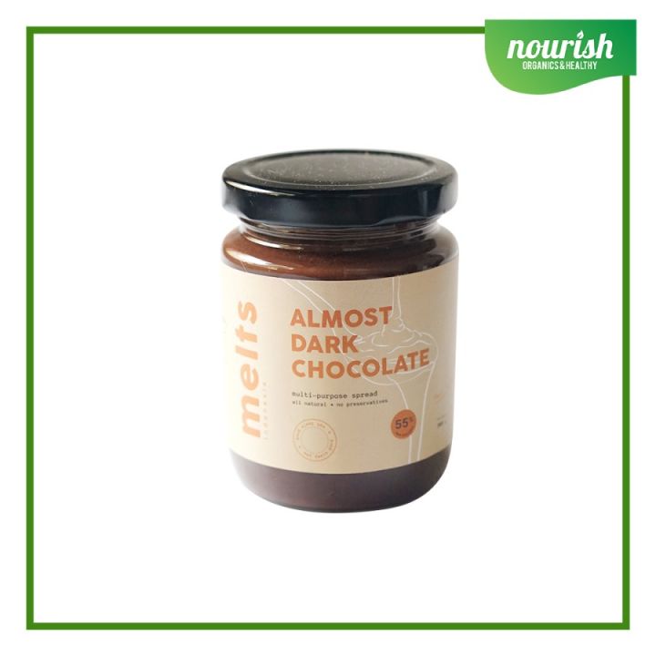 Melts Almost Dark Chocolate Spread 300g | Lazada Indonesia