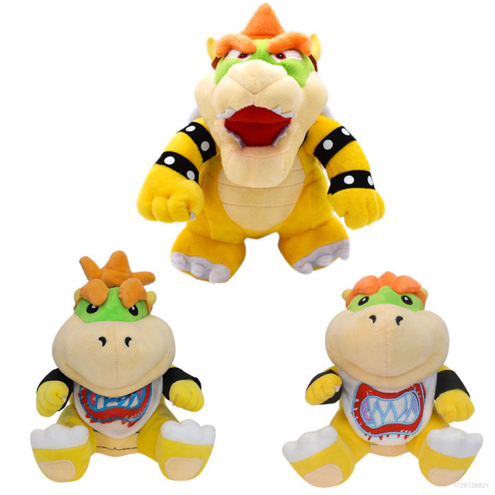 VMQ Cute Super Mario Bowser Bowser Jr plush doll gift for girlfriend ...