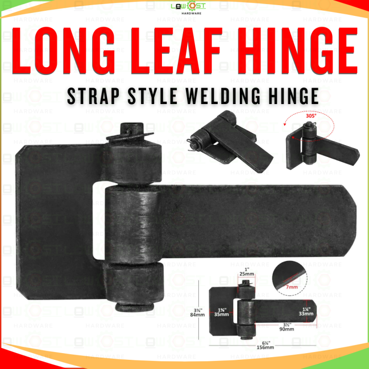 Long tongue hinge welded iron hinge for trucks hinges | Lazada PH