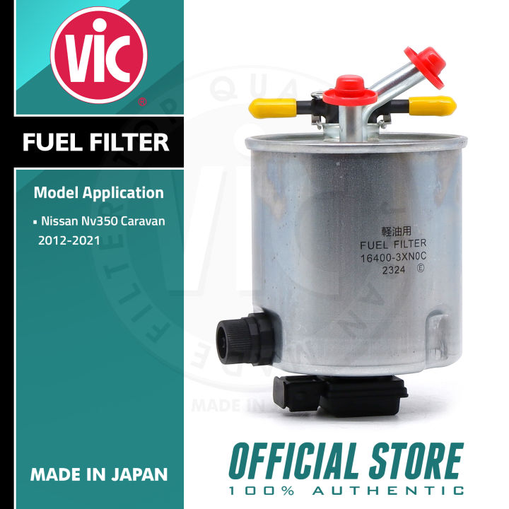 Roadfit VIC Fuel Filter FC-246 for Nissan NV350 Caravan YD25DDti 2012 ...