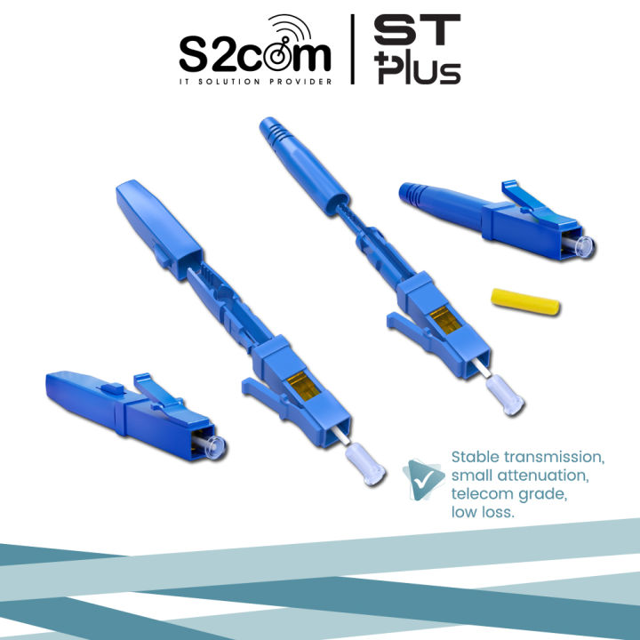 LC/UPC Fast Connector Connectors SingleMode Mechanical Fast Termination ...