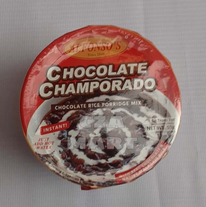 Alfonso's Instant Chocolate Champorado in a Cup - Chocolate Rice ...