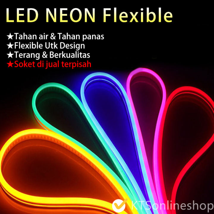 HK-5066NEON/Lampu LED Strip Neon Flexible LED Strip Flexible IP65 220V ...