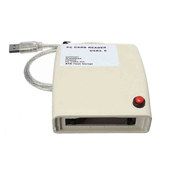 Memory Card Reader Adapter Converter USB 2.0 to 68 Pin PCMCIA Flash ...