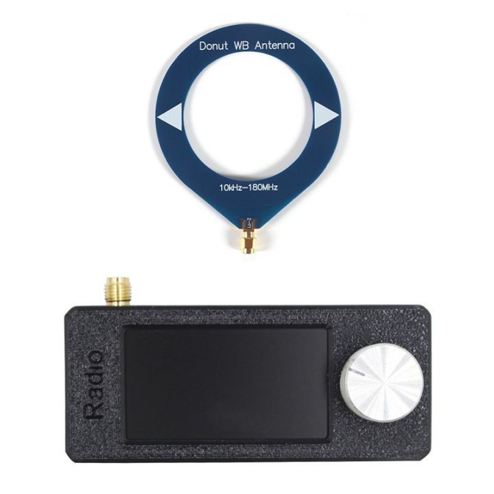 SI473210-180Mhz SMA Interface Mini Loop Antenna Pocket Size Radio ...