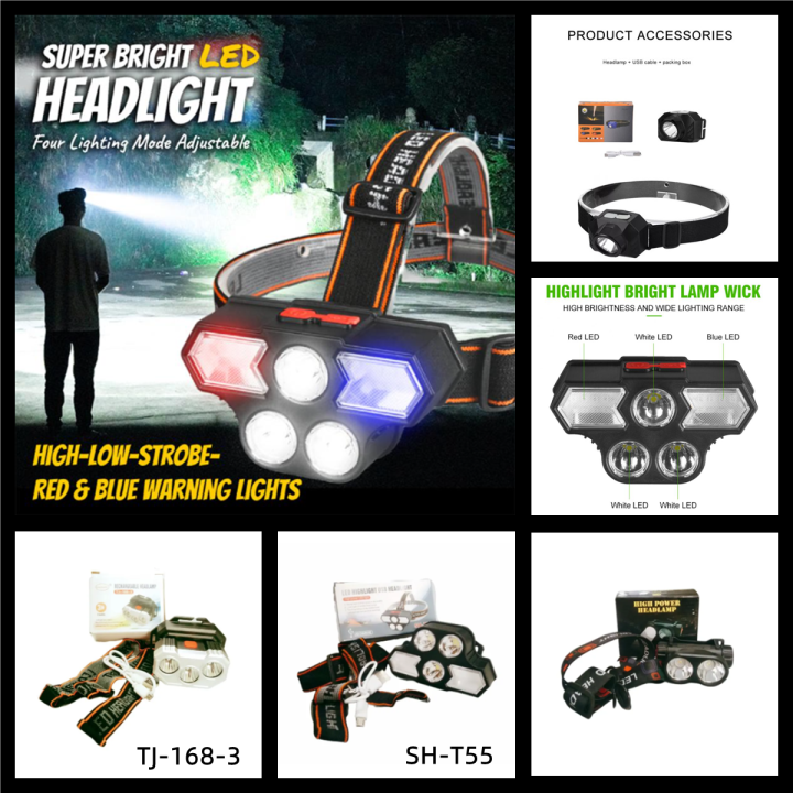 led highlight usb headlight/high power head light | Lazada PH