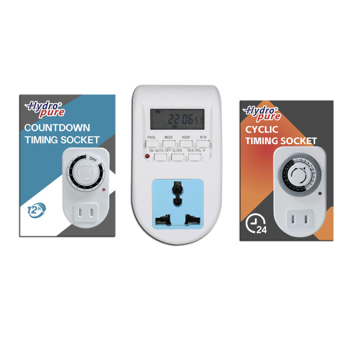 Ebike Timer Socket 12/24H Electrical Machinery Time Countdown Cyclic Digital Timing Socket ...