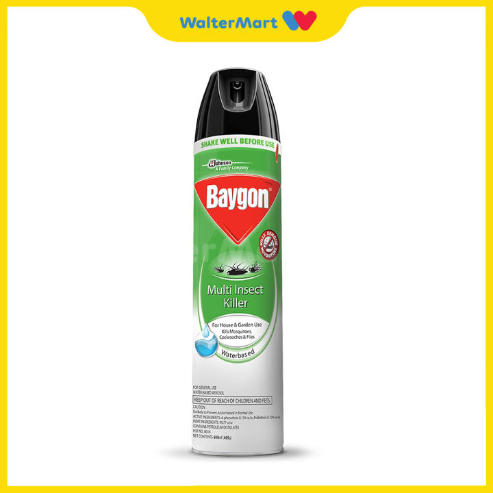 BAYGON Multi Insect Killer Waterbased 600ml | Lazada PH