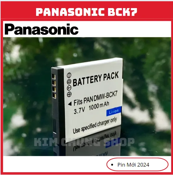 Pin Lithium Panasonic BCK7 | Lazada.vn